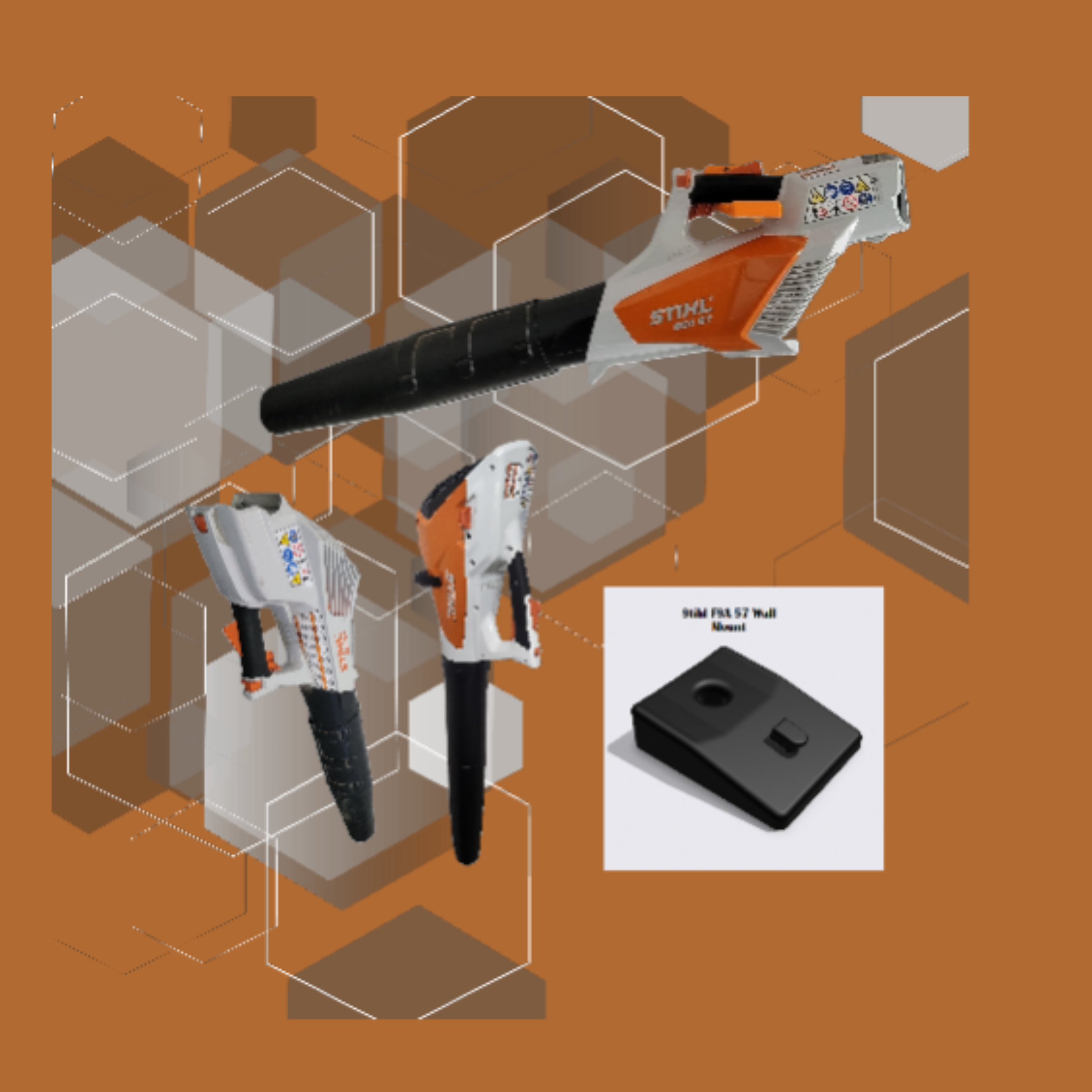 Stihl Wall Mounts – Lost In Time Industries LLC